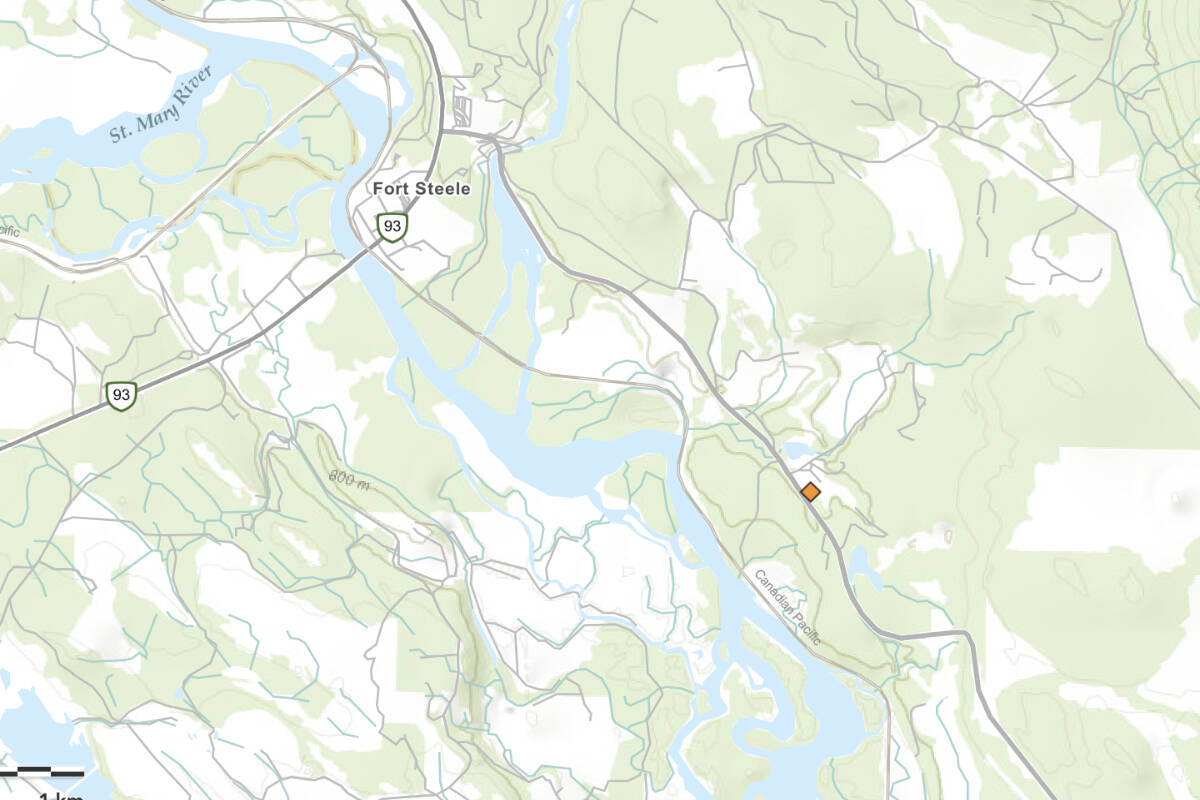 New fire start near Cranbrook under control | Cowichan Valley Citizen